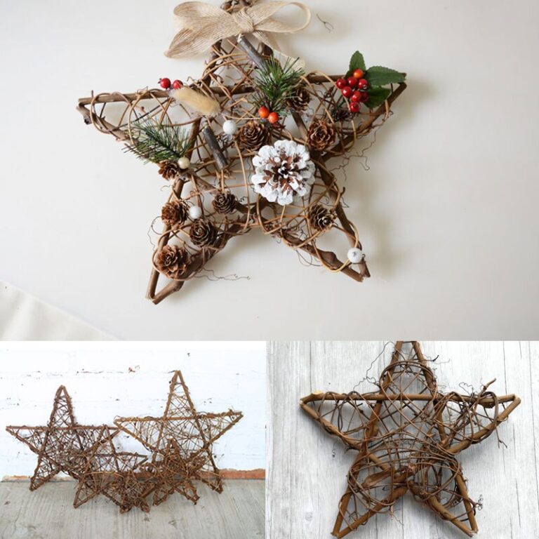 Rattan Star Frame Wreath | Free Shipping | 1,000+ Styles