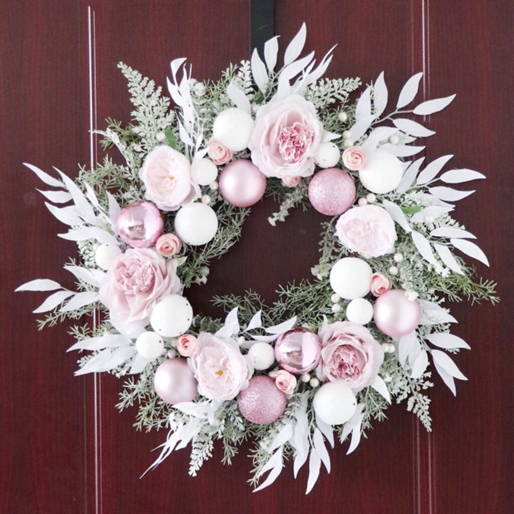 Pink Holiday Wreath | Free Shipping | 1,000+ Styles